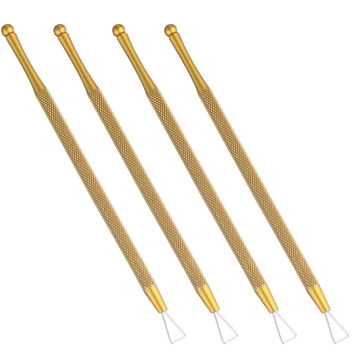 4 Pcs Cuticle Pusher Tool Nail Art Remover Tool Cuticle Nail Pusher ...