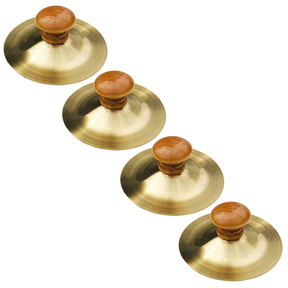 4 Pcs Cymbal Kids Children's Percussion Instrument Baby 6.80X6.80X3 ...