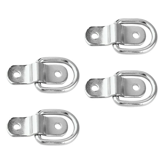 4 Pcs D-ring Boot Loader Wheel The Tow Trailer Trucks Silver - Walmart.com