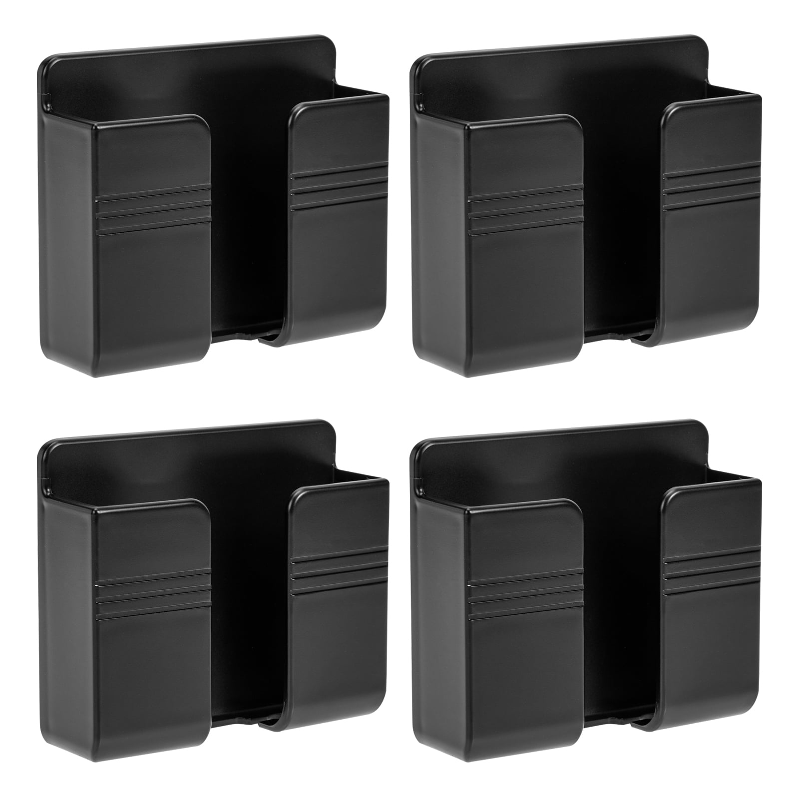 4 Pcs Dashboard Vent Power Plug Fixed Wall Phone Stand 9.9x8.5cm Black ...