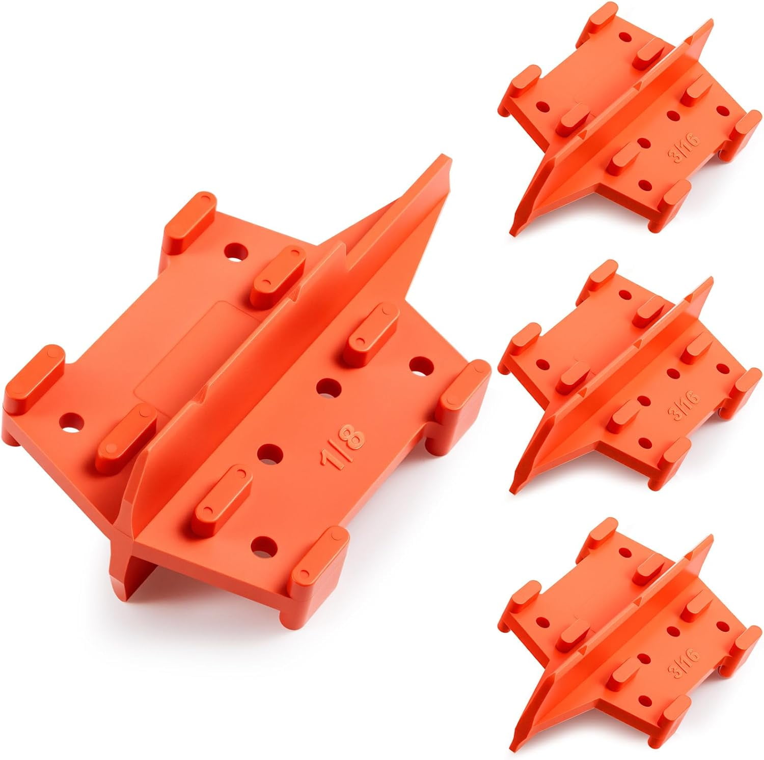 4 Pcs Deck Spacers 1/8" and 3/16" Spacer Edges Board Spacing Tool ...