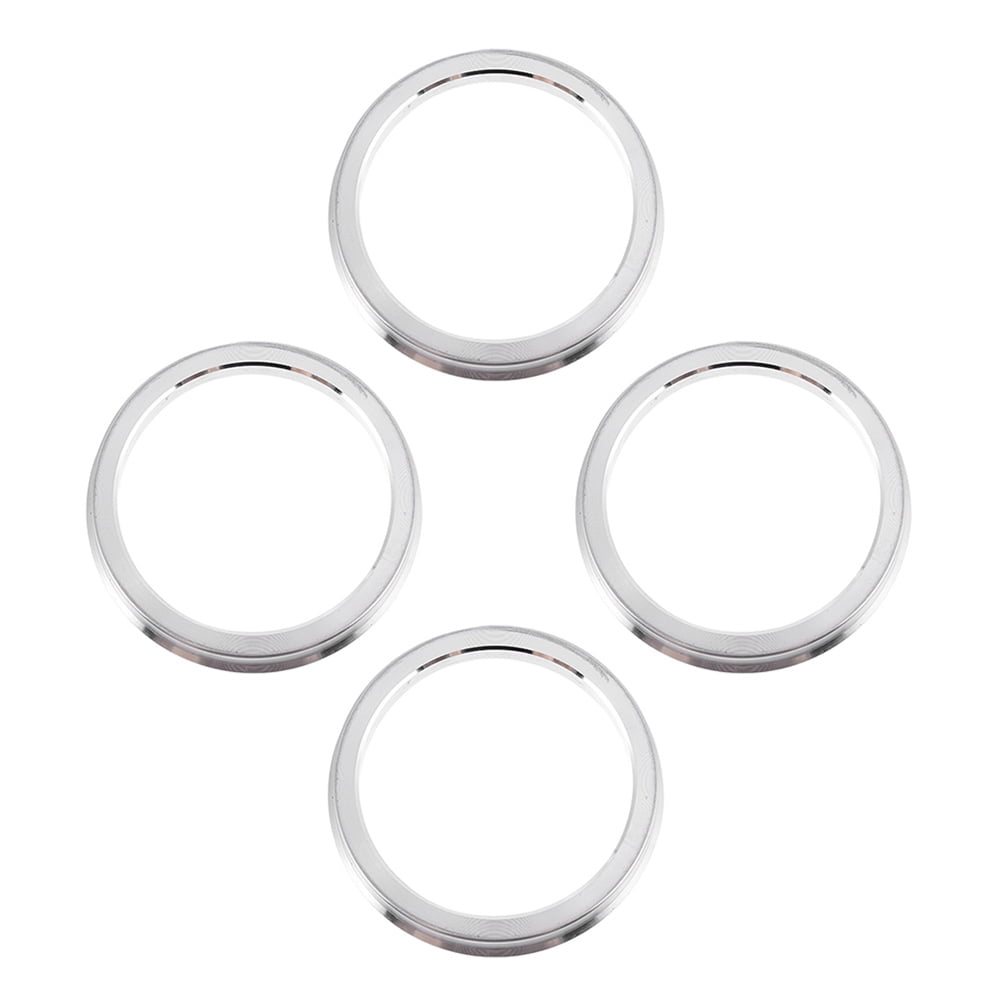 4 Pcs Decor Car Modification Hub Rings for Rims Hub Bore Rings Custom ...