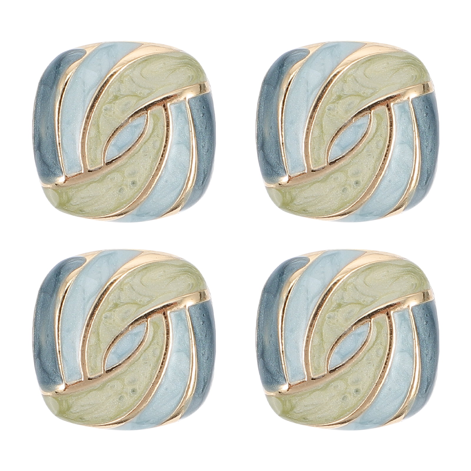 4 Pcs Decorative Buttons Unique Retro Color Chic Multiple Use - Walmart.com