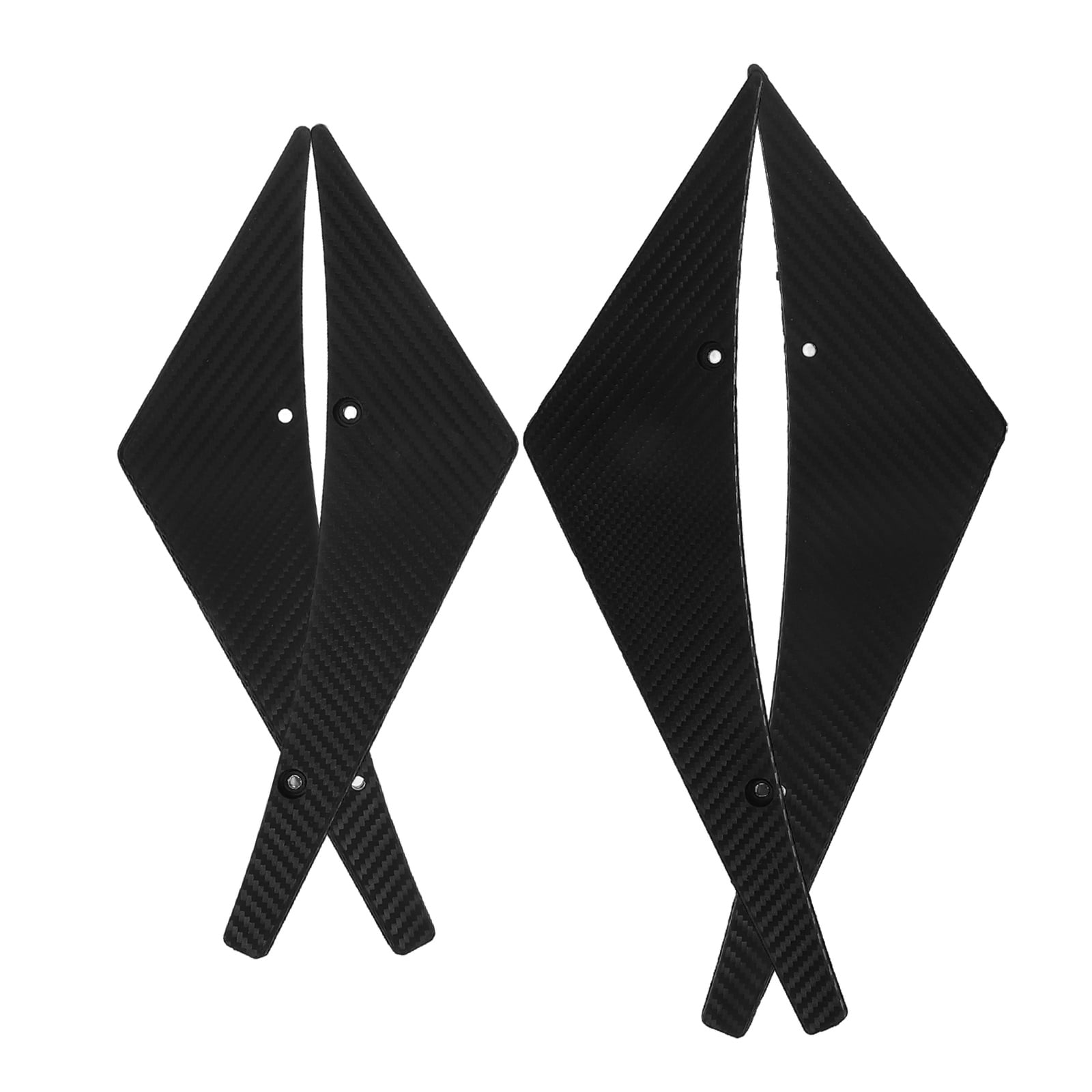 4 Pcs Decorative Wind Knife Car Front Spoiler Car Spoiler Strips Cars ...