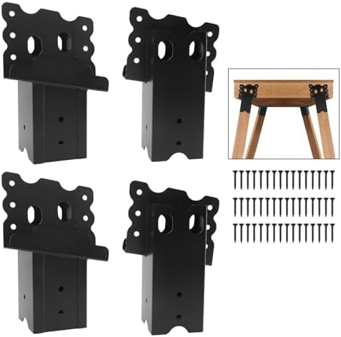 4 Pcs Deer Stand Brackets,Outdoor 4"x 4" Platform Brackets,Multi-Use ...
