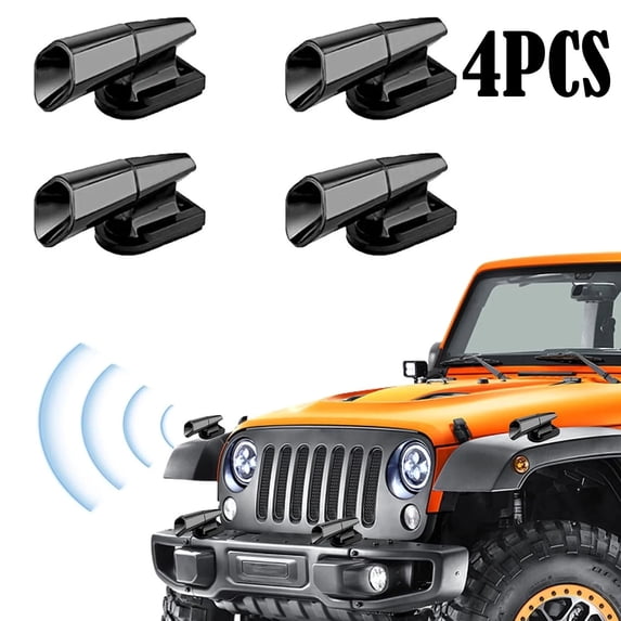 4 Pcs Deer Whistles Deer Warning Devices with Waterproof Adhesive Tapes ...