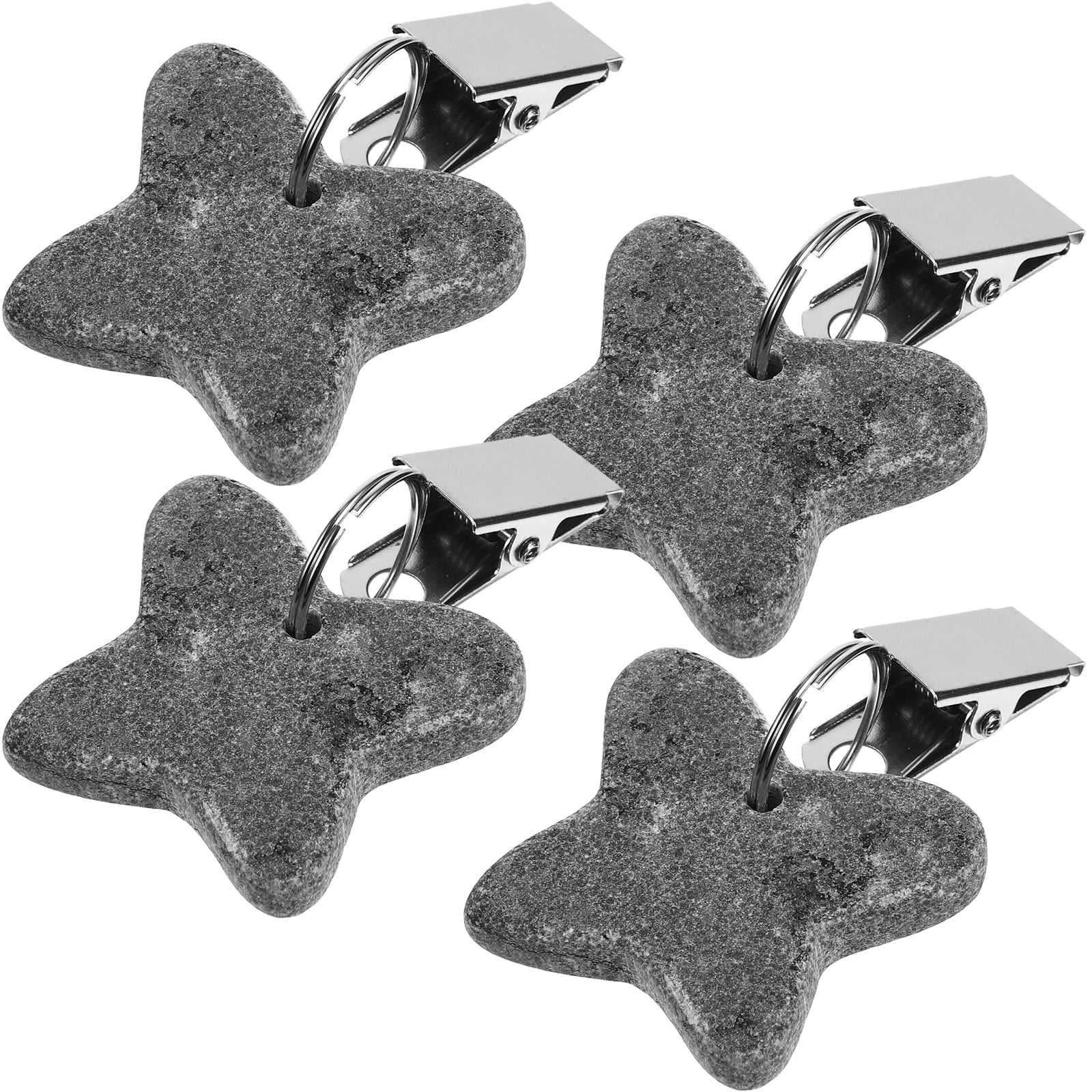 4 Pcs Delicate Tablecloth Weights Replaceable Clips Holder Clamps Decor ...