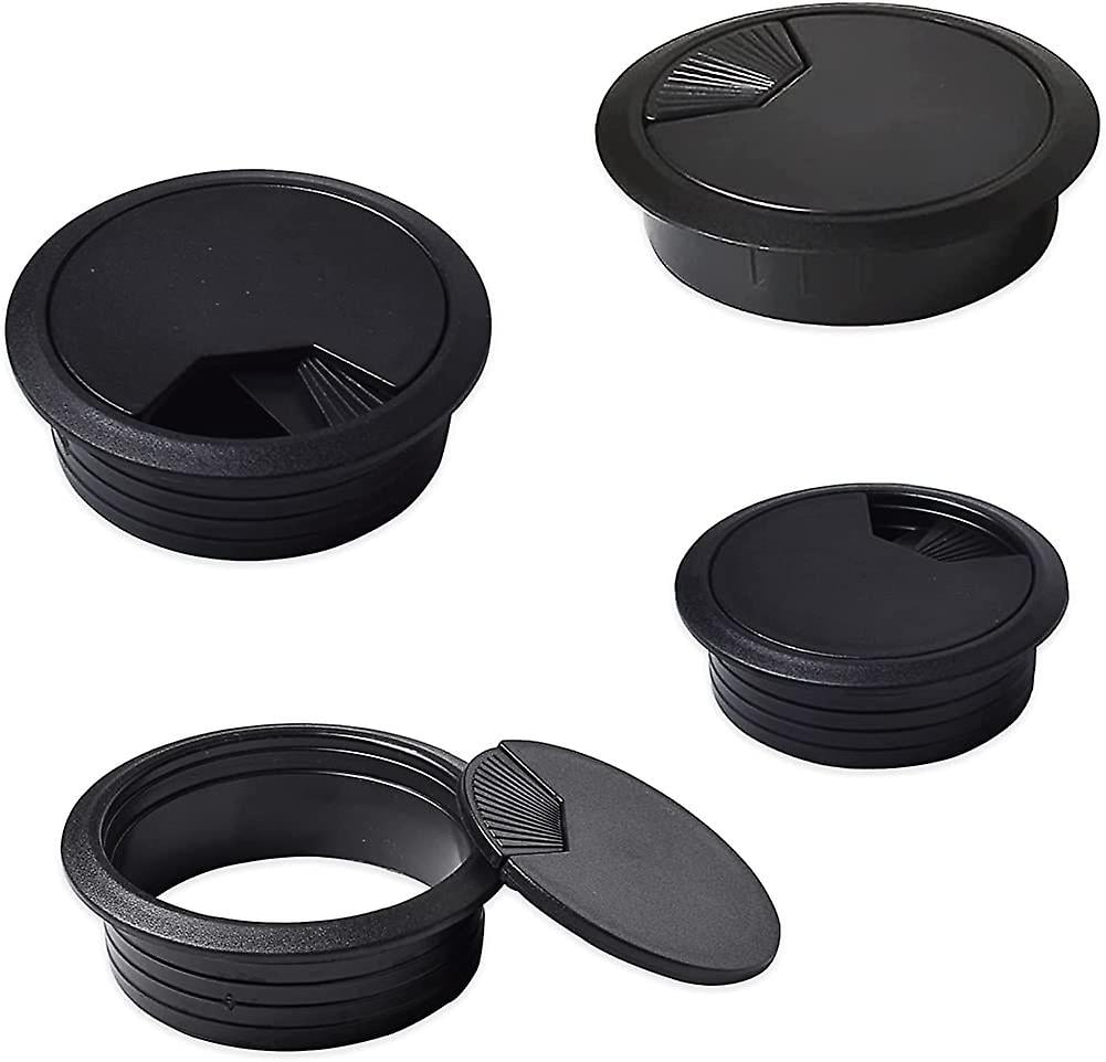 4 Pcs Desk Grommet, Desk Cable Wire Grommet Cord, Computer Desk Grommet ...