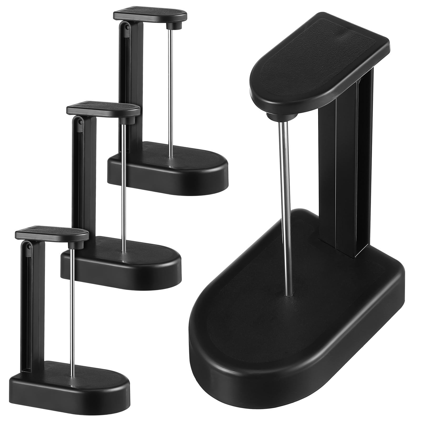 4 Pcs Desk Ticket Holders with Safety Cover and Base for Receipts ...