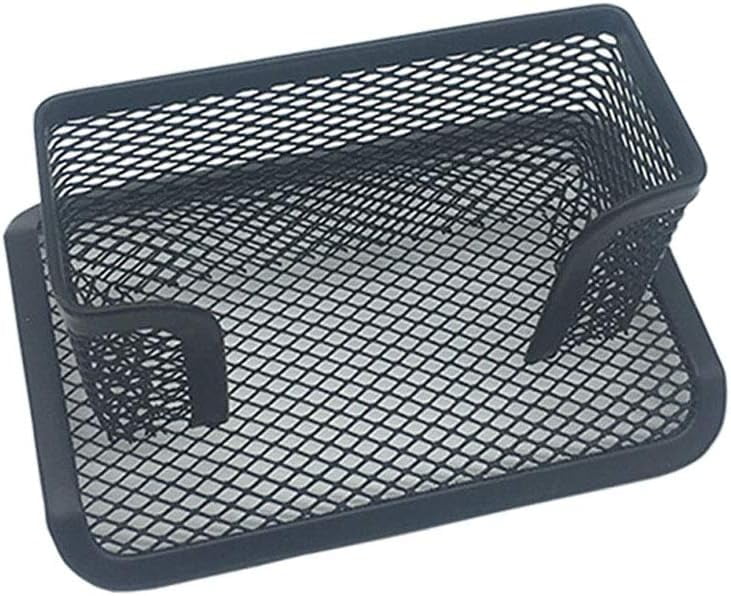 4 Pcs Desktop Mesh Business Card Holder Memo Holder for School Office ...