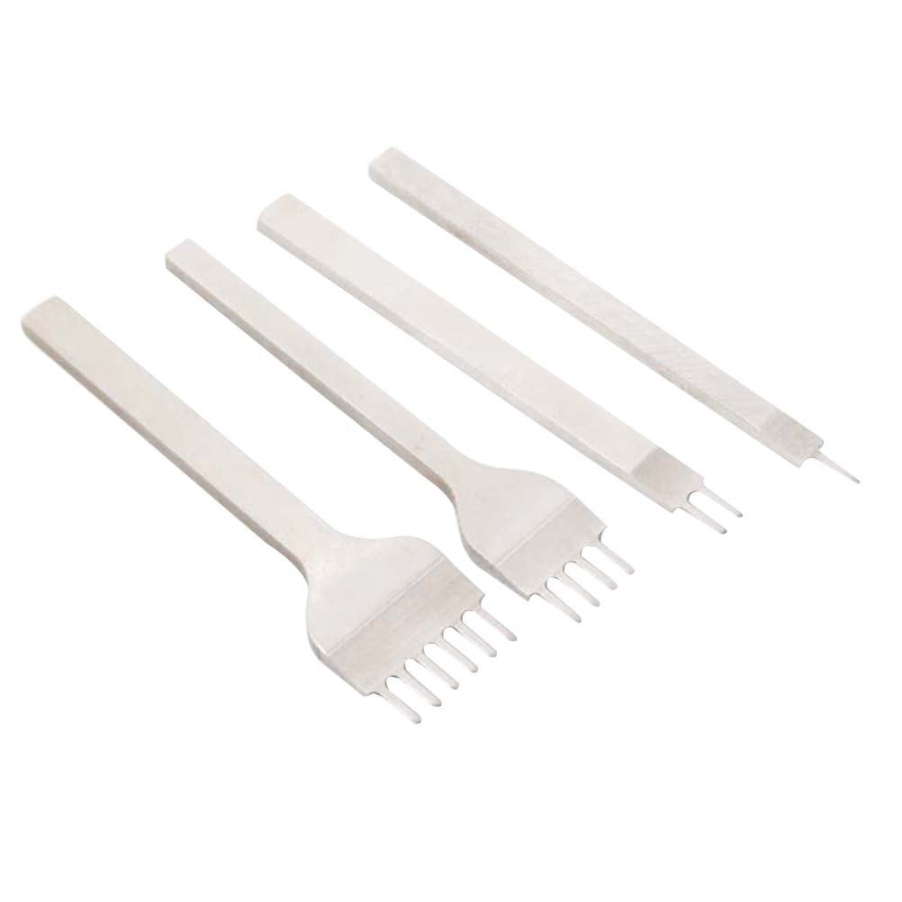 4 Pcs Diamond Chisel DIY Prong Model Punching Tool Craft Kits Ring ...