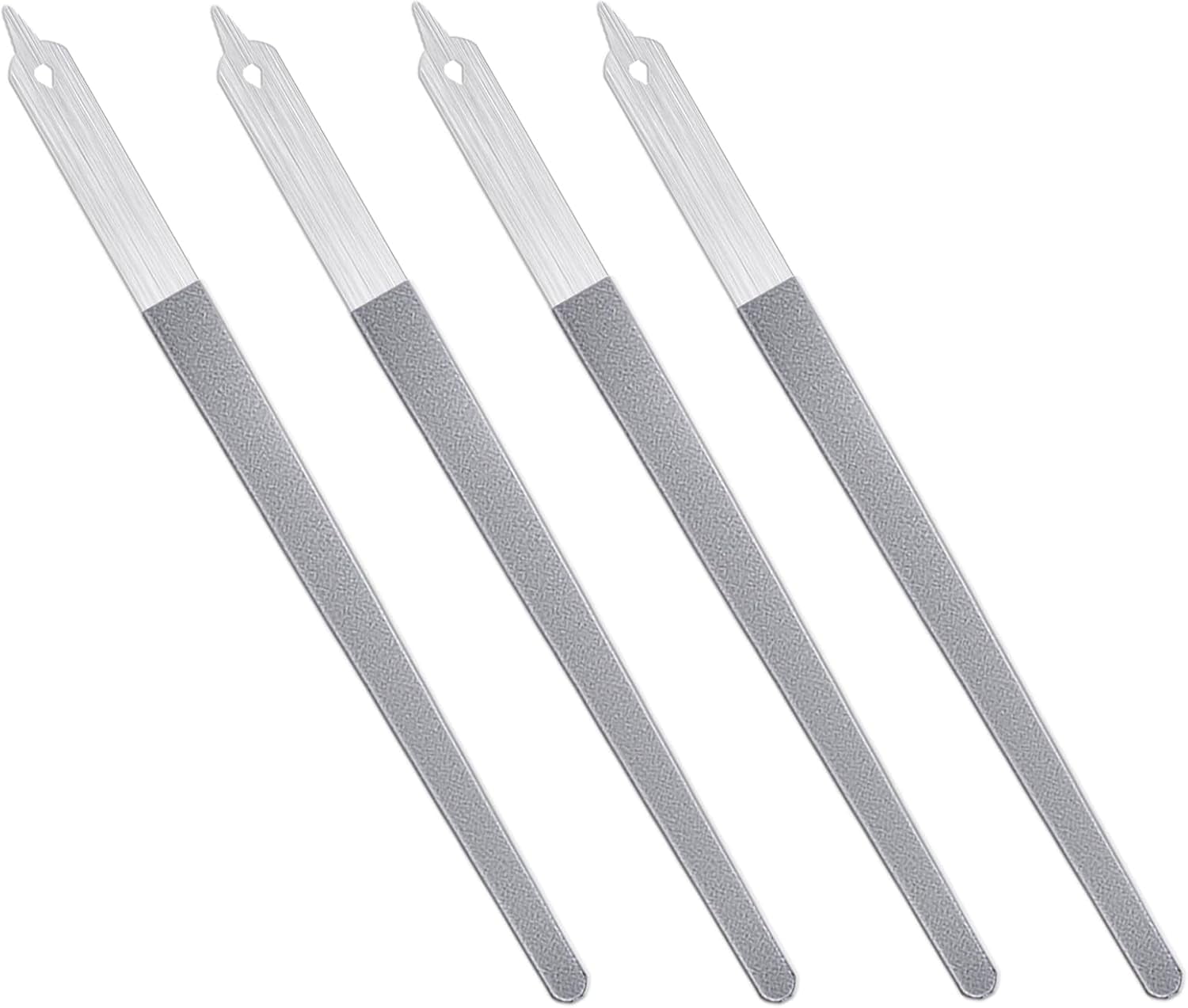 4 Pcs Diamond Deb Nail File Metal Nail File with Sharp Pointed Tip ...