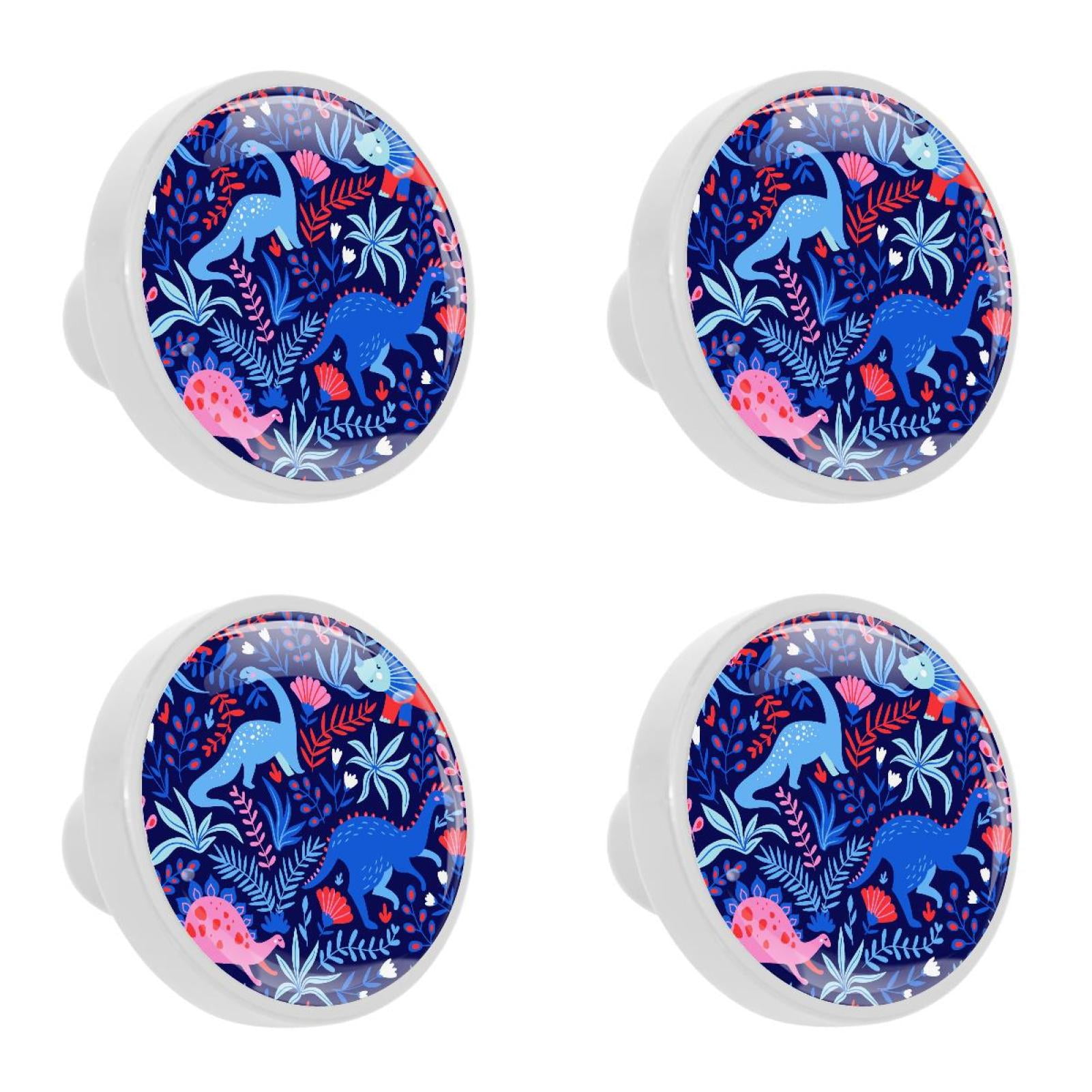 4 Pcs Dinosaur Knobs for Kitchen Cabinet Cupboard Dresser Bookcase ...