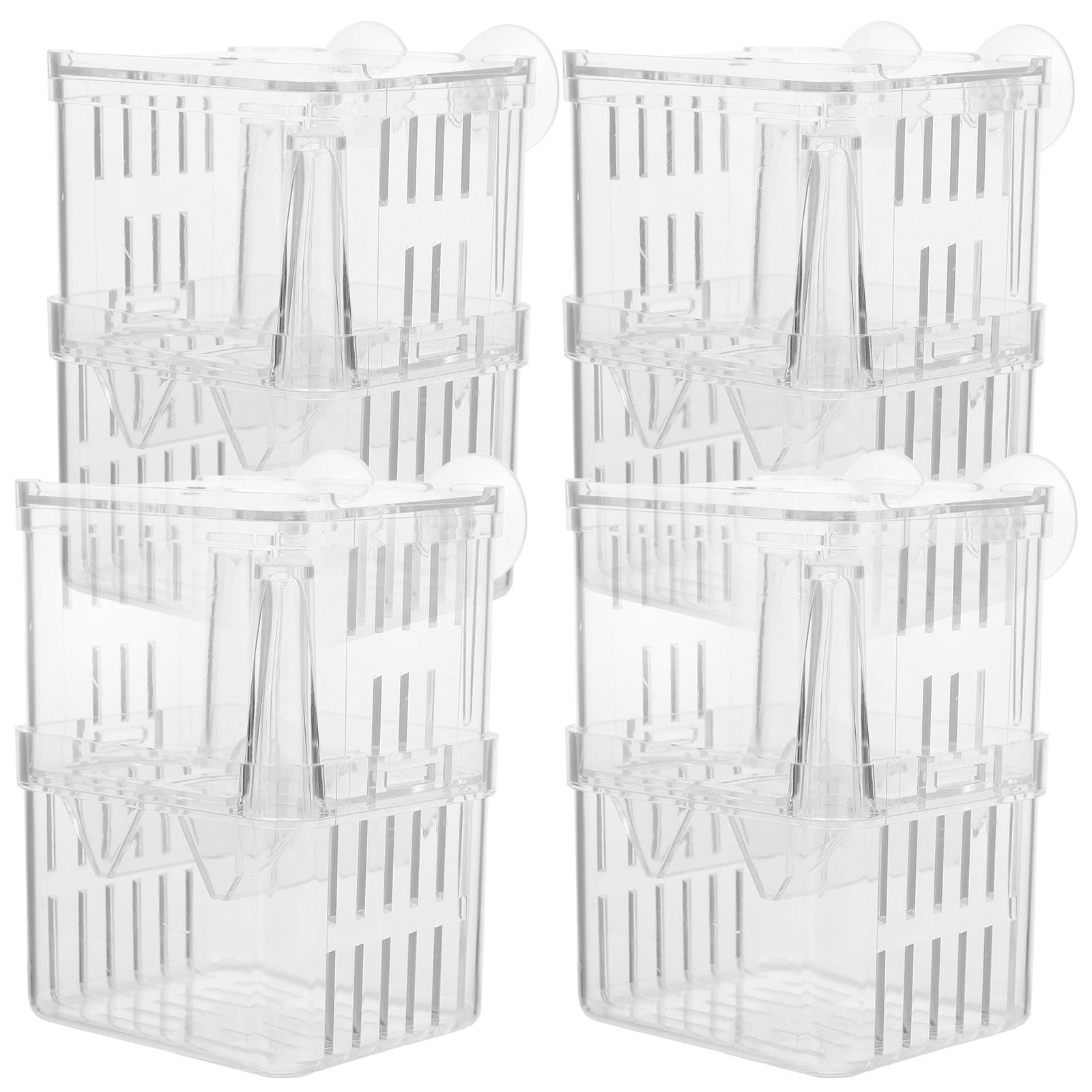4 Pcs Dispenser Cackle Juvenile Hatching Box Guppy Breeding - Walmart.com