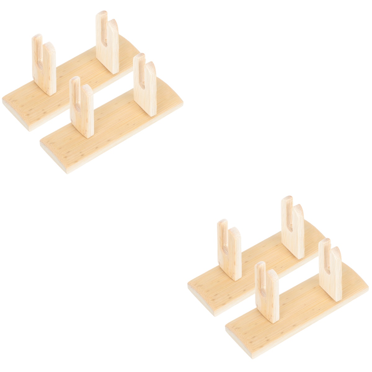 4 Pcs Display Shelf Japanese Fan Holder Fan Display Rack Folding Fan ...