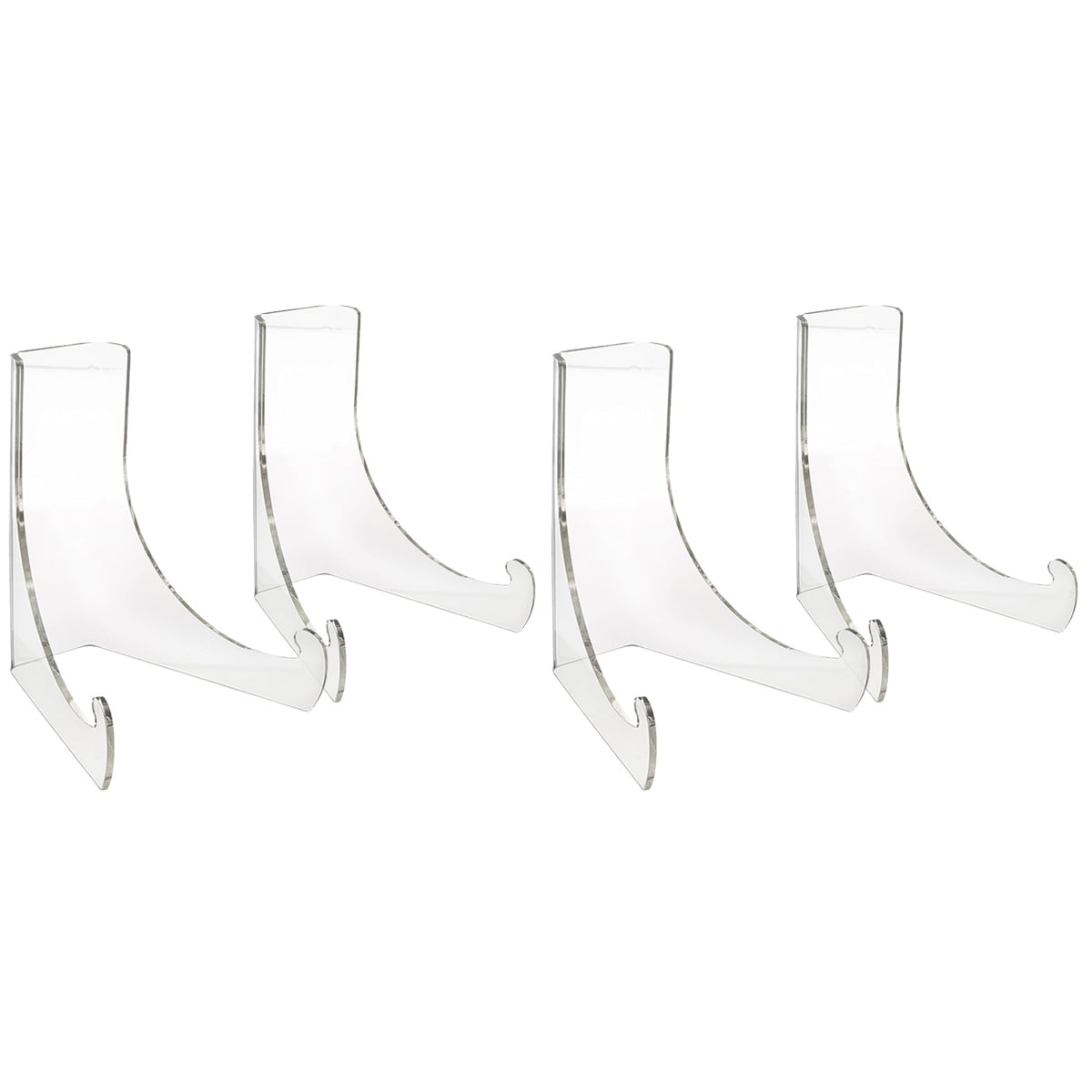 4 Pcs Display Stand Book Holder Picture Stands for Shelves Shelf ...