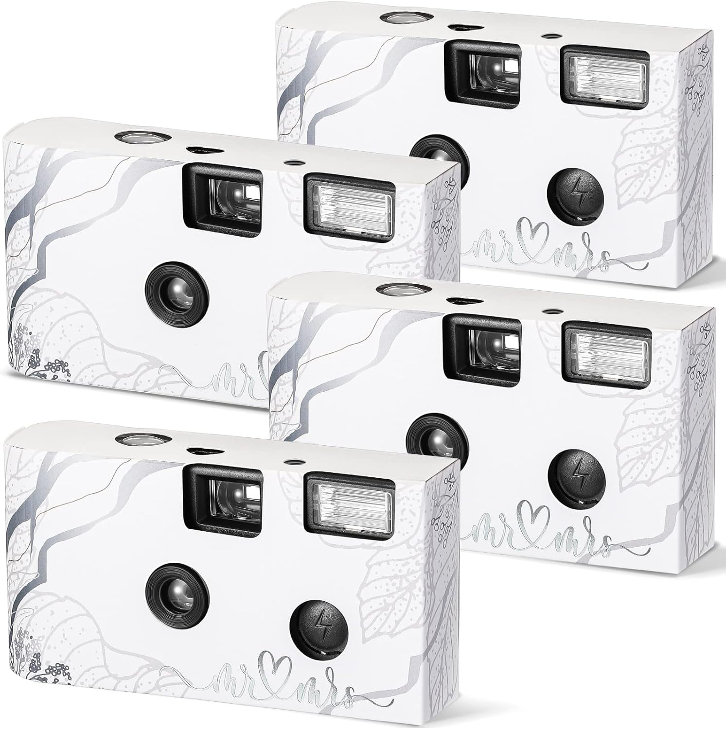 4 Pcs Disposable Camera Single Use Film Camera One Time Camera for ...