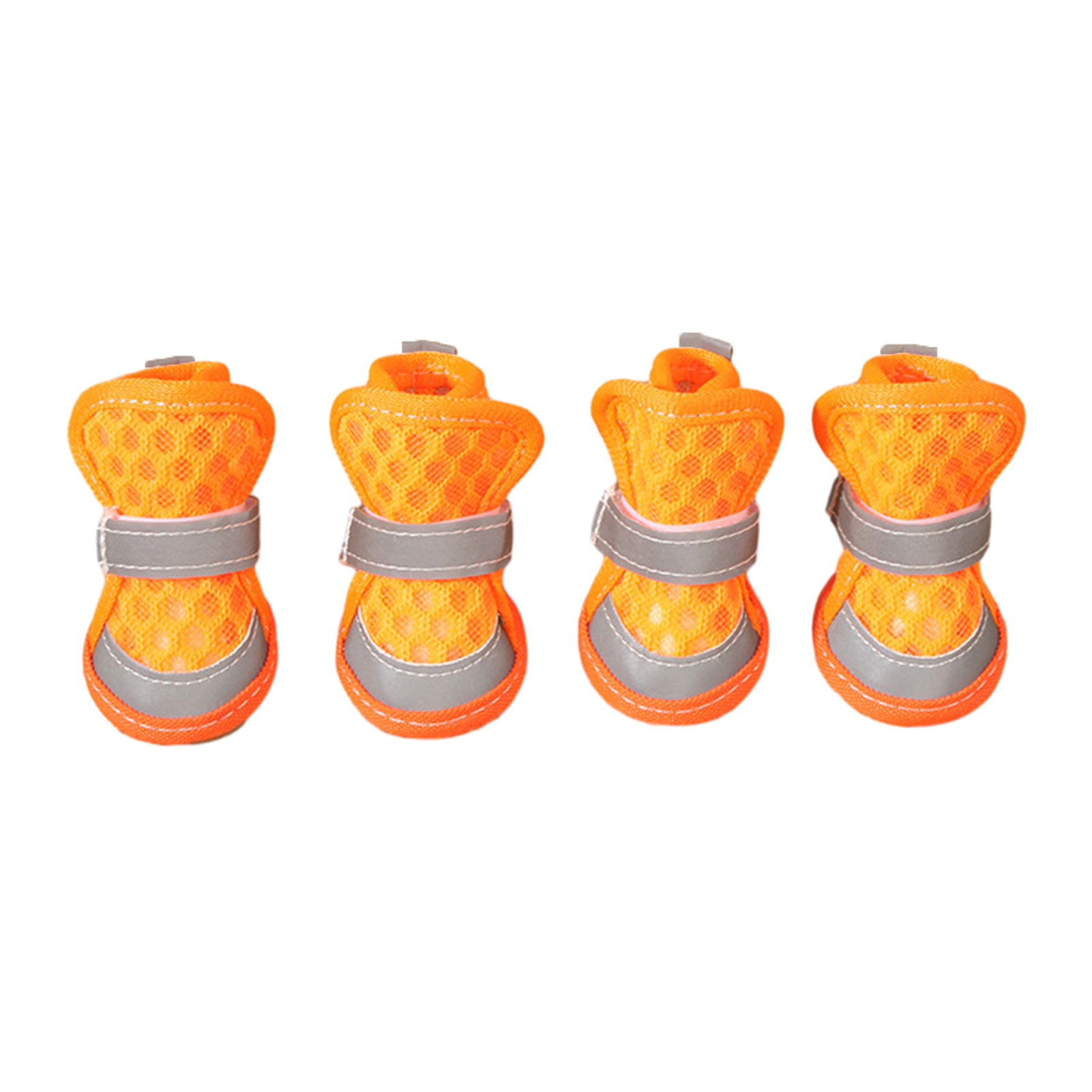4 Pcs Dog Shoes Breathable Mesh Dog Boots for Summer Hot Pavement Anti ...