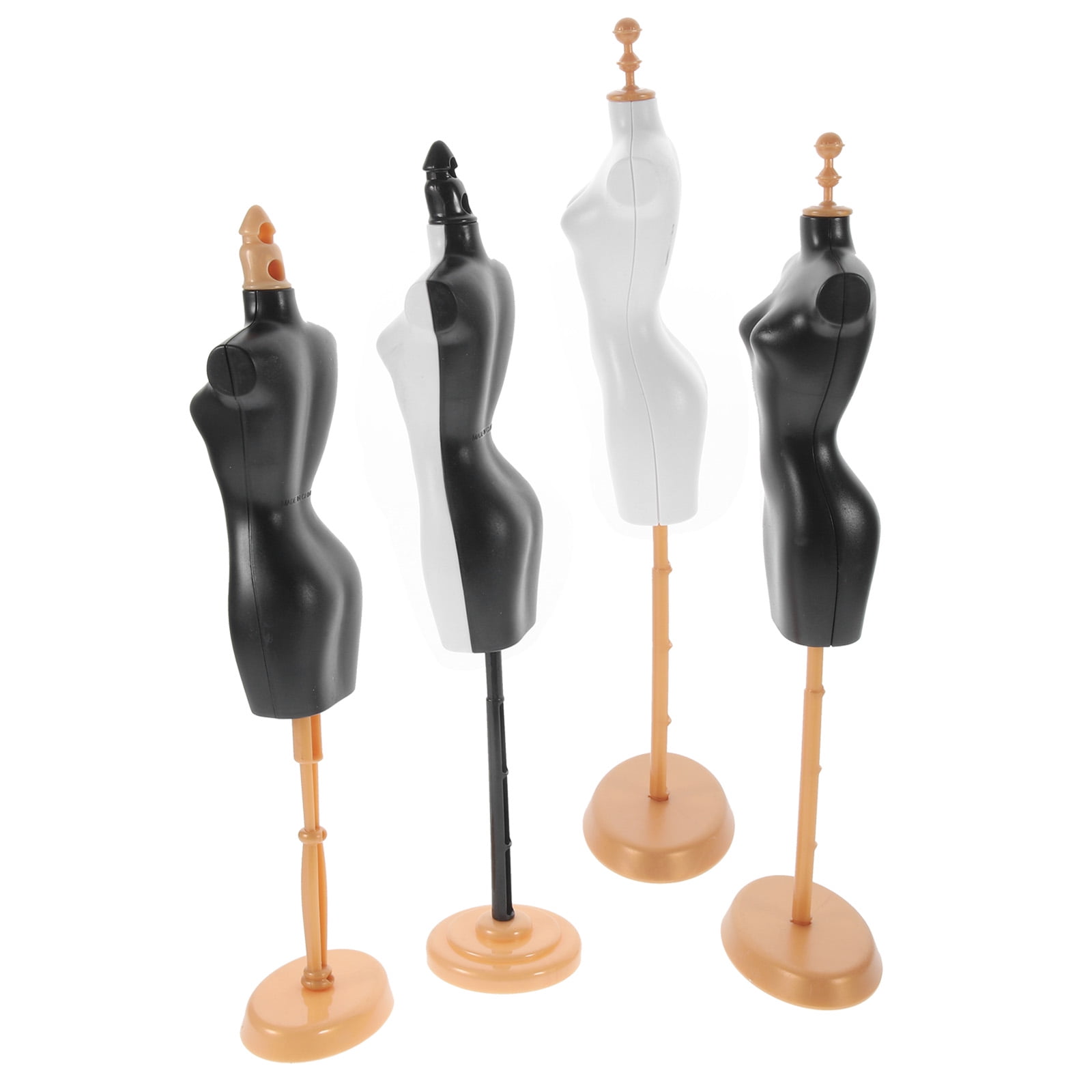 4 Pcs Doll Clothes Model Stand Desktop Hanger Stands - Walmart.com