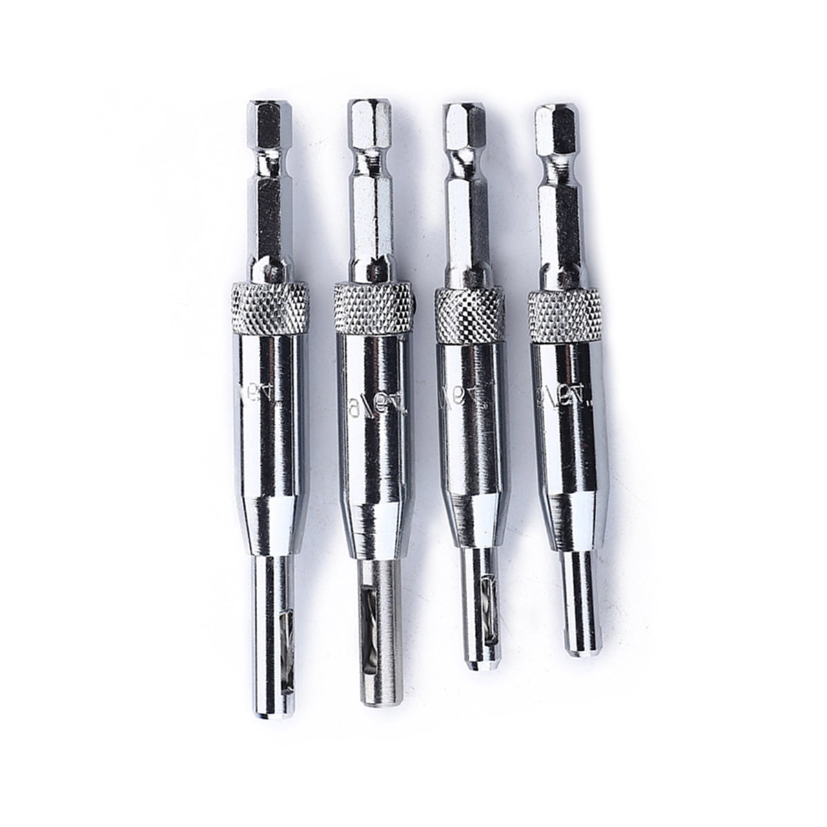 4 Pcs Door Hinge Drill Bit Set Precisely Positioned for Woodworking ...