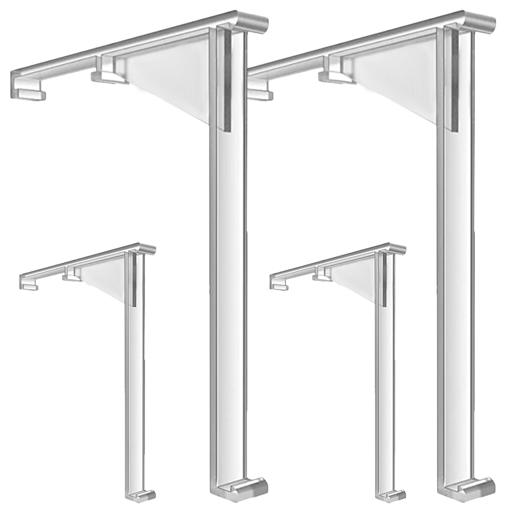 4 Pcs Door Stopper Curtain Decoration Right-angle Trim Pieces - Walmart.com