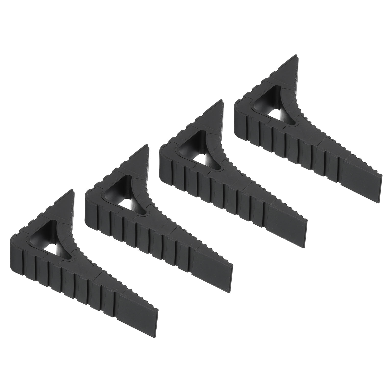4 Pcs Door Stoppers, Door Stop Doorstop Rubber Door Stopper Wedge Small ...