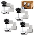 Screw Clamp Fence Clamp Universal Woodworking Clamps Heavy Duty Metal ...