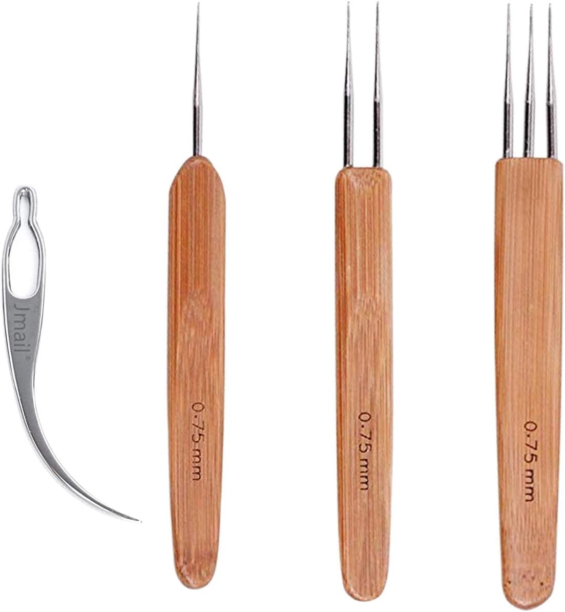 4 Pcs Dreadlocks Tool Set Crochet Hooks Hair Locking Tool Crochet ...