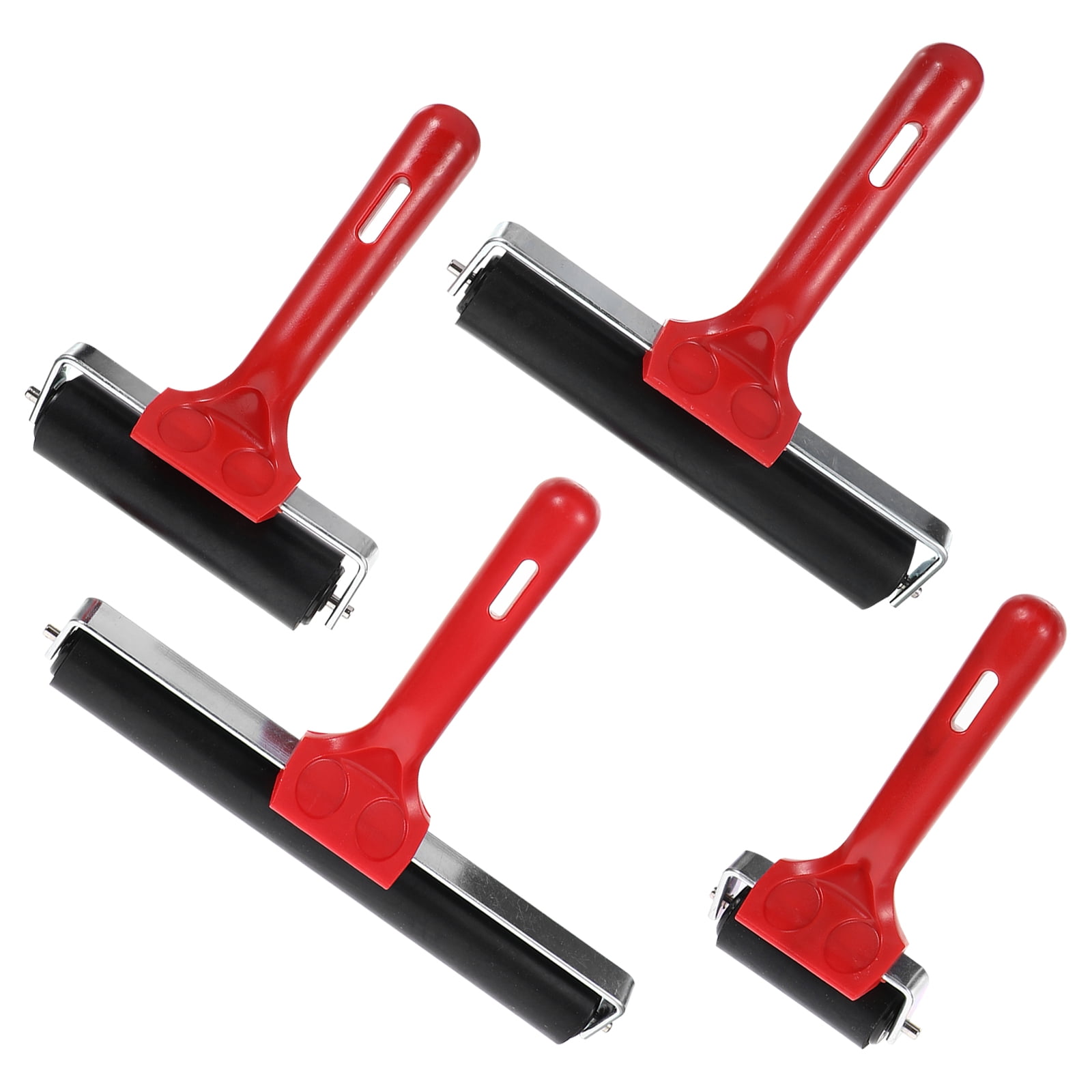 4 Pcs Drill Roller Oil Painting Tool Stamping Roller Ergonomic Roller ...