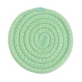 4 Pcs Drink , Minimalist Cotton Woven Coaster Set, 4 Colors Absorbent ...