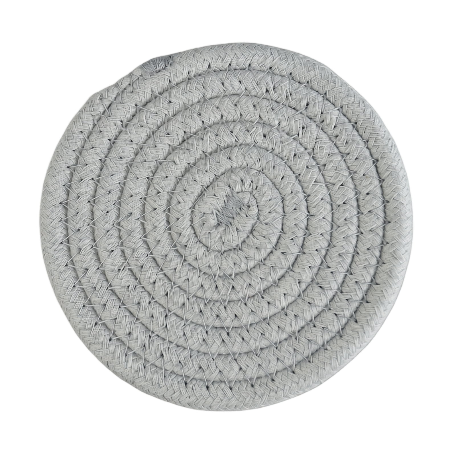 4 Pcs Drink , Minimalist Cotton Woven Coaster Set, 4 Colors Absorbent ...