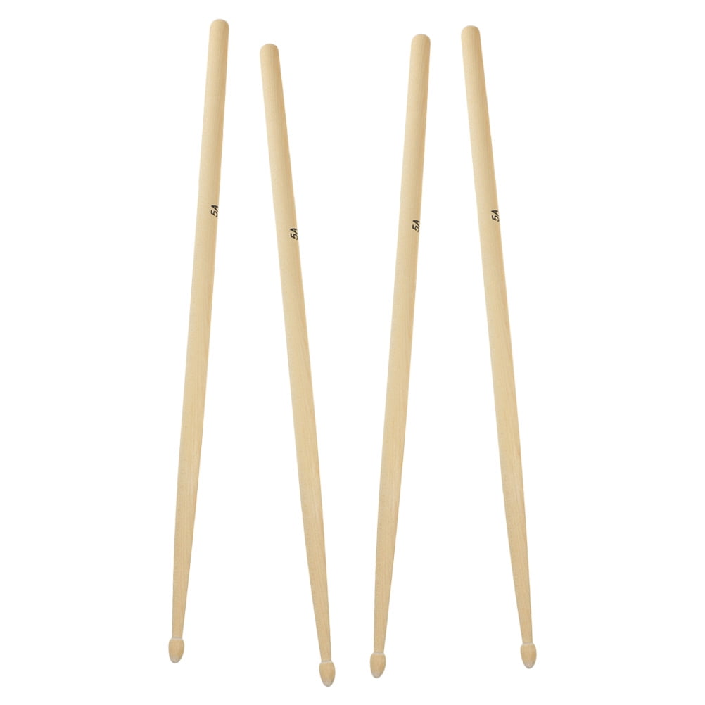 Masteelf 4Pcs Wooden Handle Percussion Marimba Mallets for Drum Kit ...