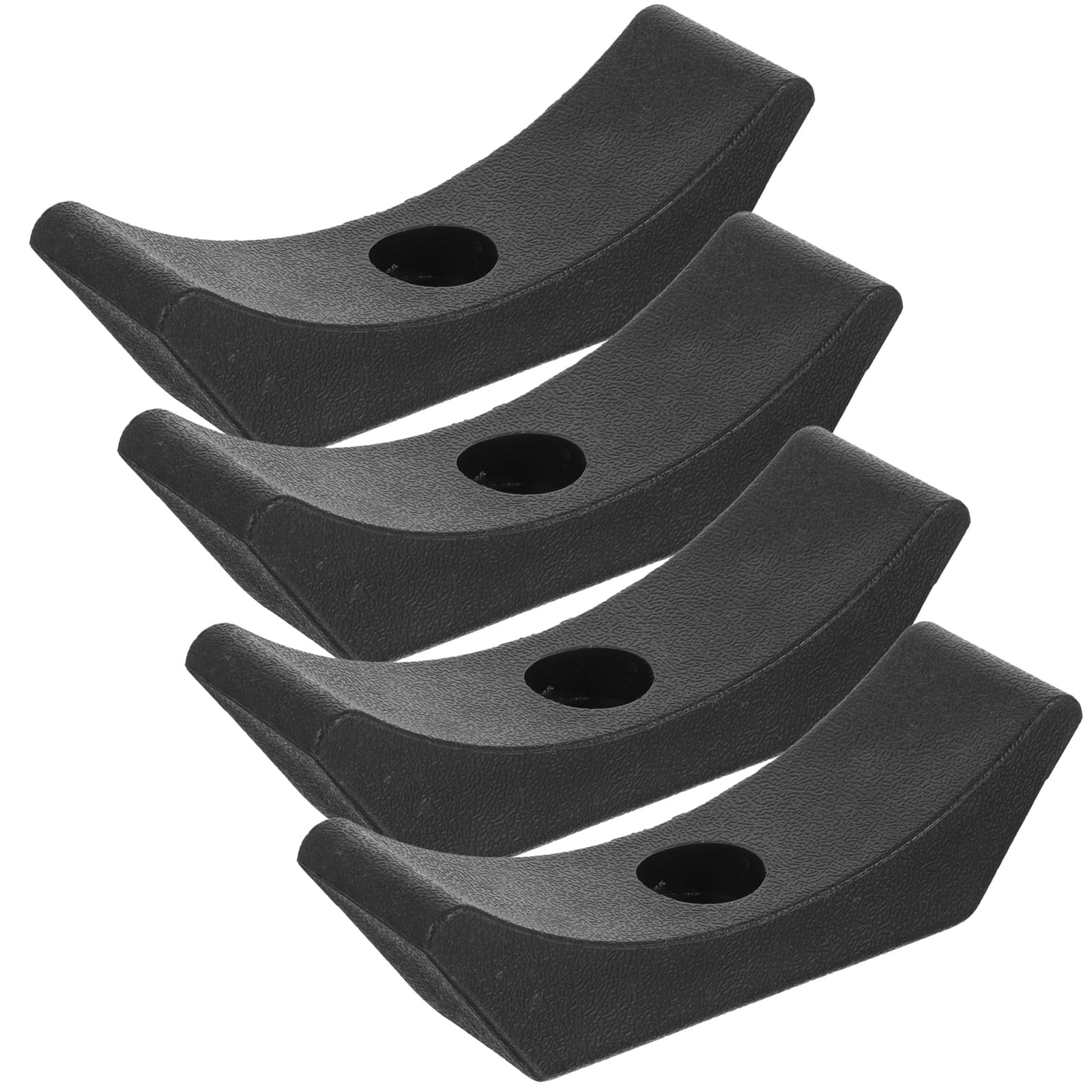 4 Pcs Dumbbell Stand Barbell Rack Plastic Cradle Storage Weight Holder ...