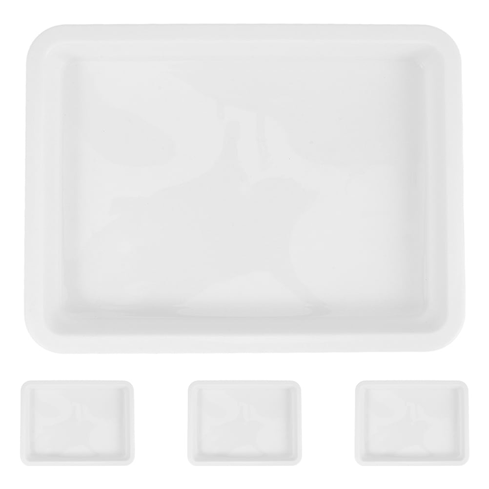 4 Pcs Durable Plastic Laboratory Trays With Acid And Alkali Resistance ...