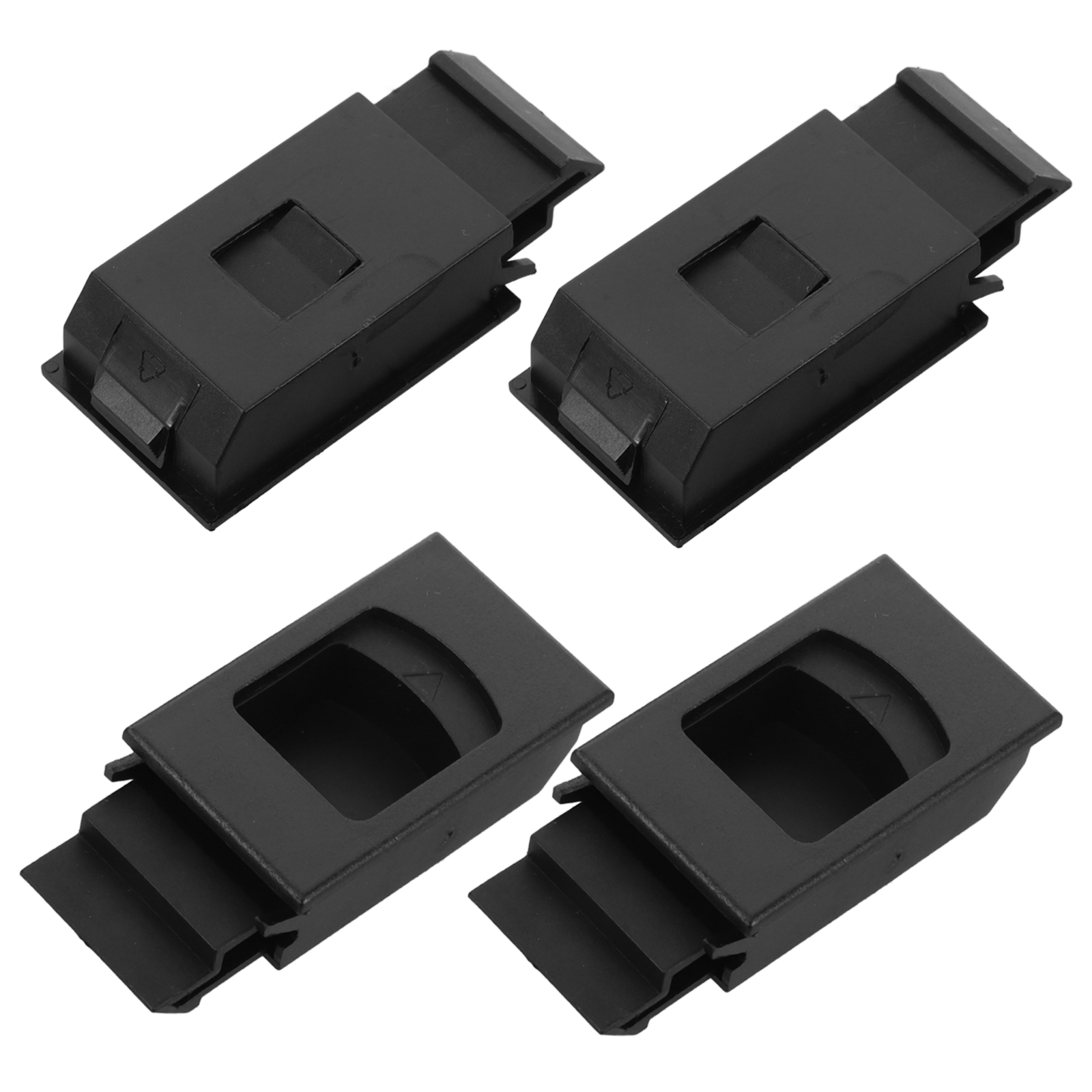 4 Pcs Electric Cabinet Buckle Gate Latch Lock Rectangular Latch Camper ...