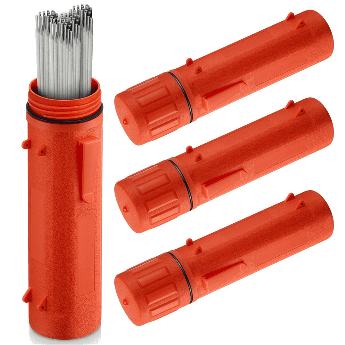 4 Pcs Electrode Rod Storage Tube 14 Inch Welding Rod Storage Airproof ...