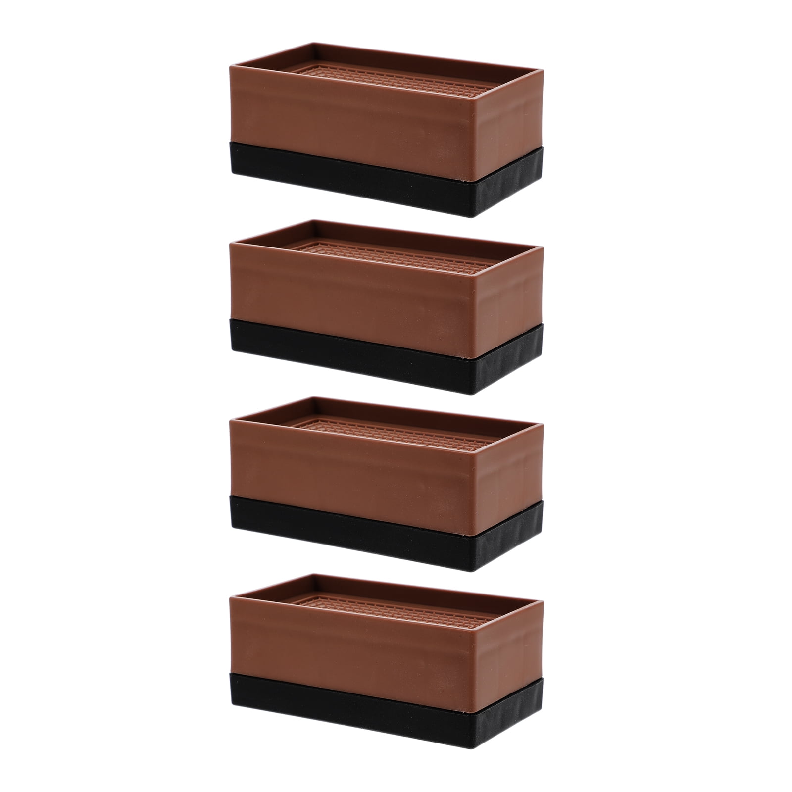 4 Pcs Elevated Shelf Desk Accessories Bed Risers Furniture Leg Pad Sofa ...