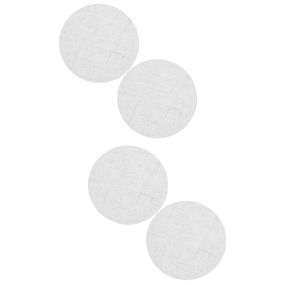 4 Pcs Fabric Ceiling Lampshade Dazzling-proof Chandelier Cover Round ...