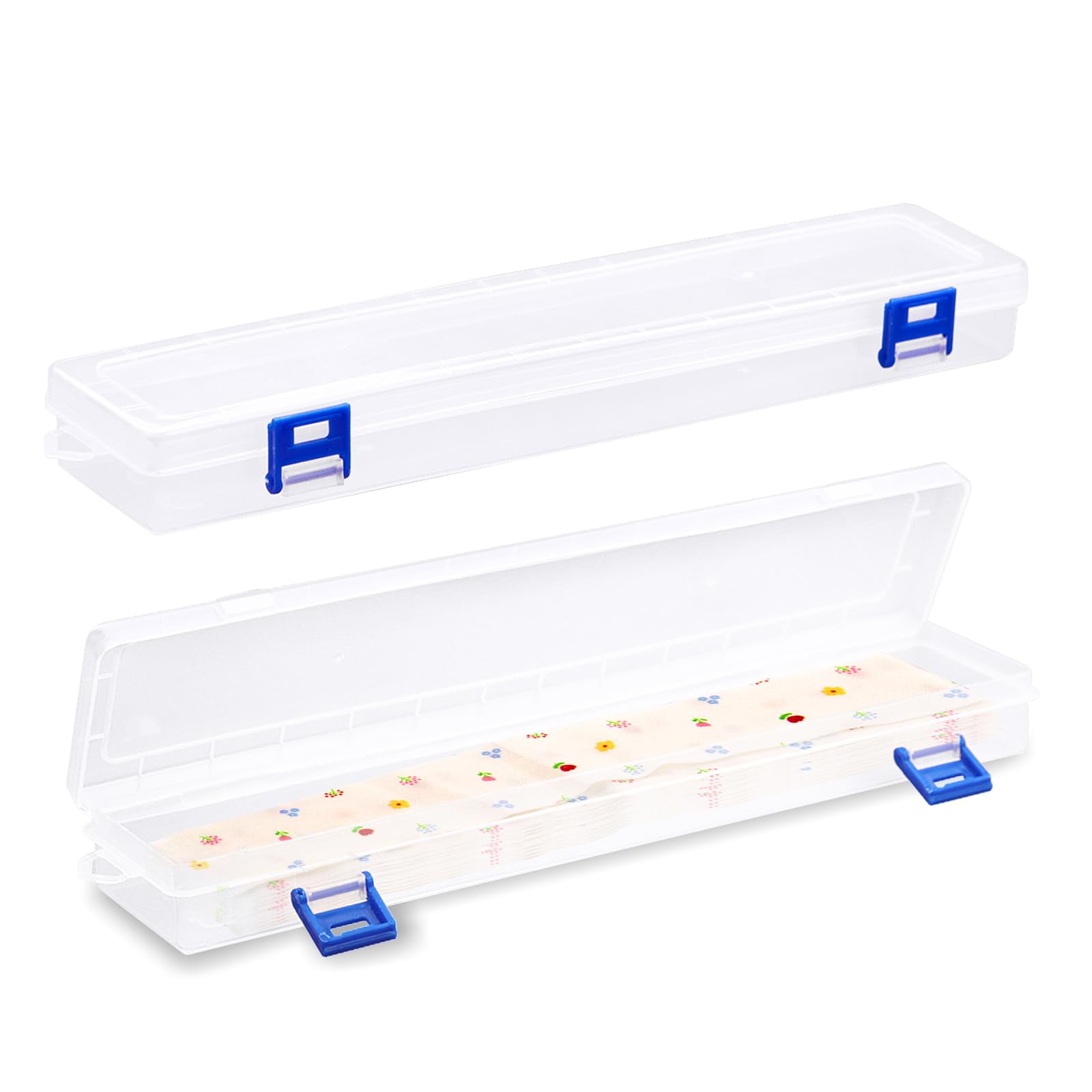 4 Pcs FabricTRDN Strip Case, Jelly Cotton Fabric Patchwork Roll ...