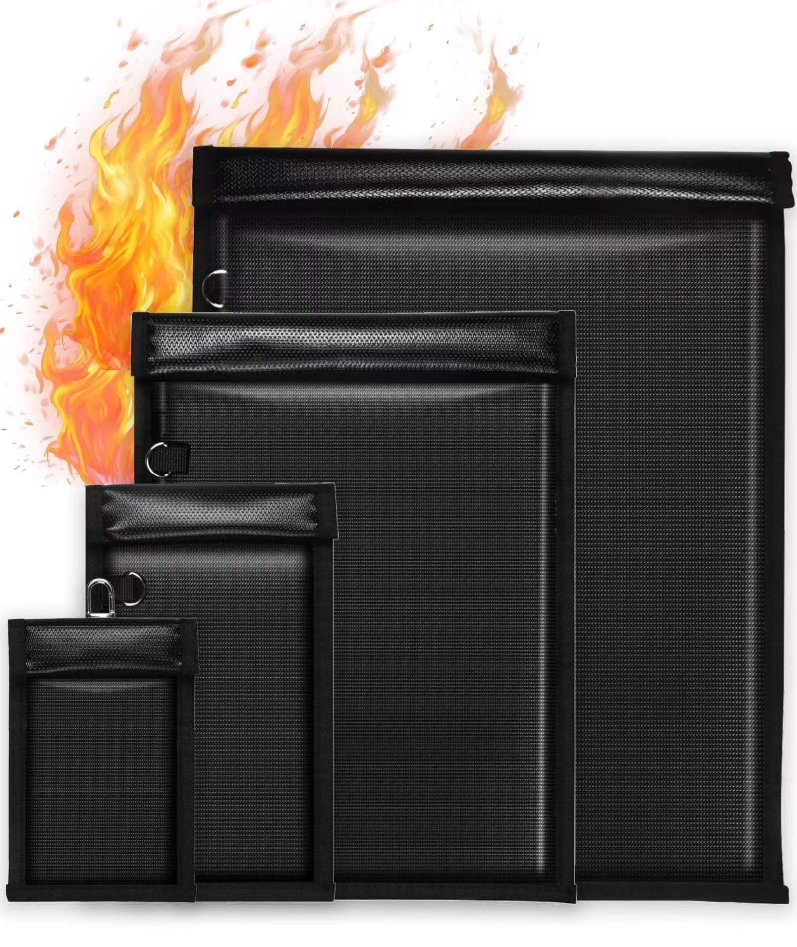 4 Pcs Faraday Bags EMP Proof for Tablets, 4 Sizes RFID Key Fob Signal ...