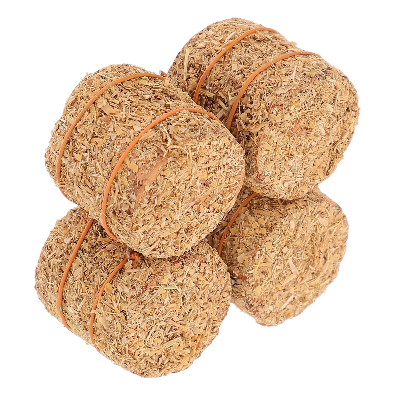 WHAMVOX 4pcs Mini Realistic Hay Bales for DIY Farm Decor Dollhouses ...