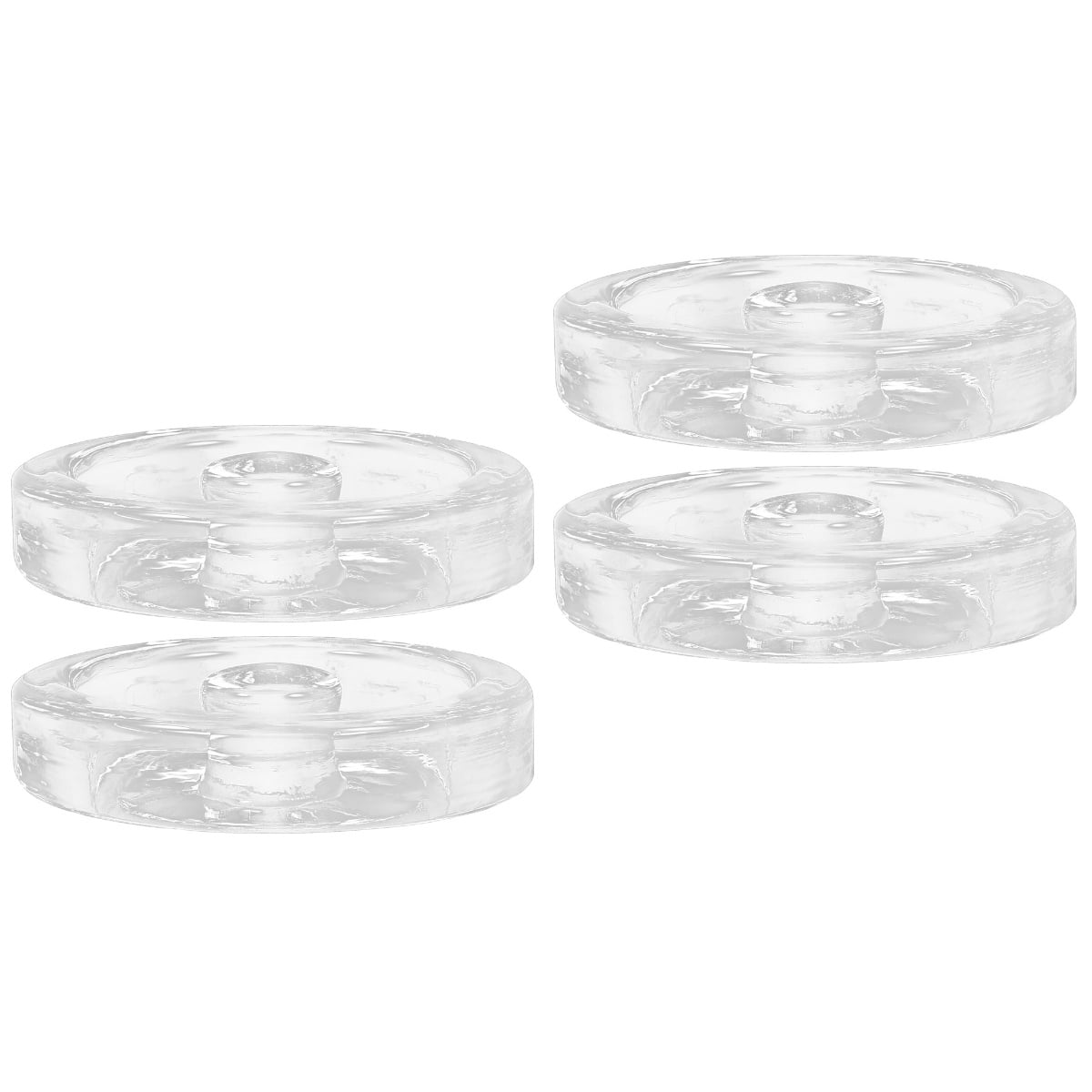 4 Pcs Fermented Glass Weights Mason Jar Clear Fermentation For