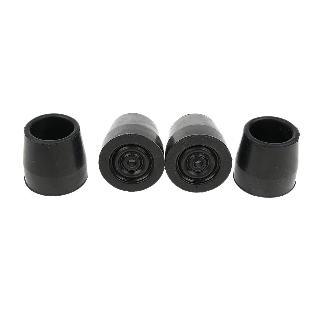 4 Pcs Ferrule Cane Crutch Pad Rubber Heavy Duty End Bottoms - Walmart.com