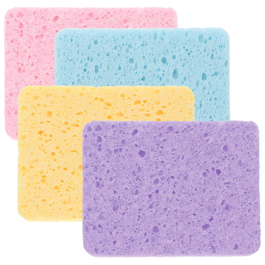 Watercolor Painting Sponge Set with 4 Assorted Color Sponges for ...