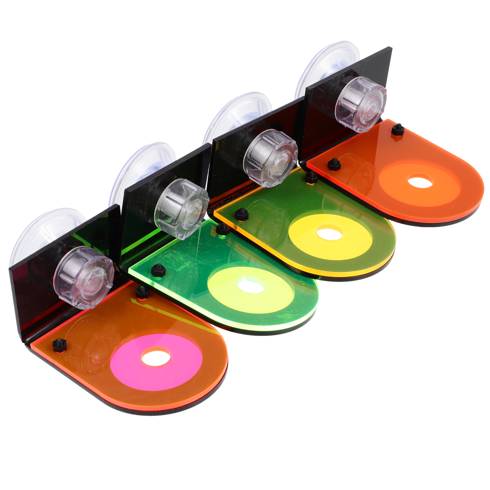 4 Pcs Fish Tank Coral Support Breeding Racks Frame Fluorescent Brackets ...