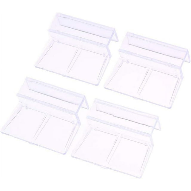 4 Pcs Fish Tanks Glass Cover Clip,10mm/12mm Aquariums Fish Tank Acrylic ...
