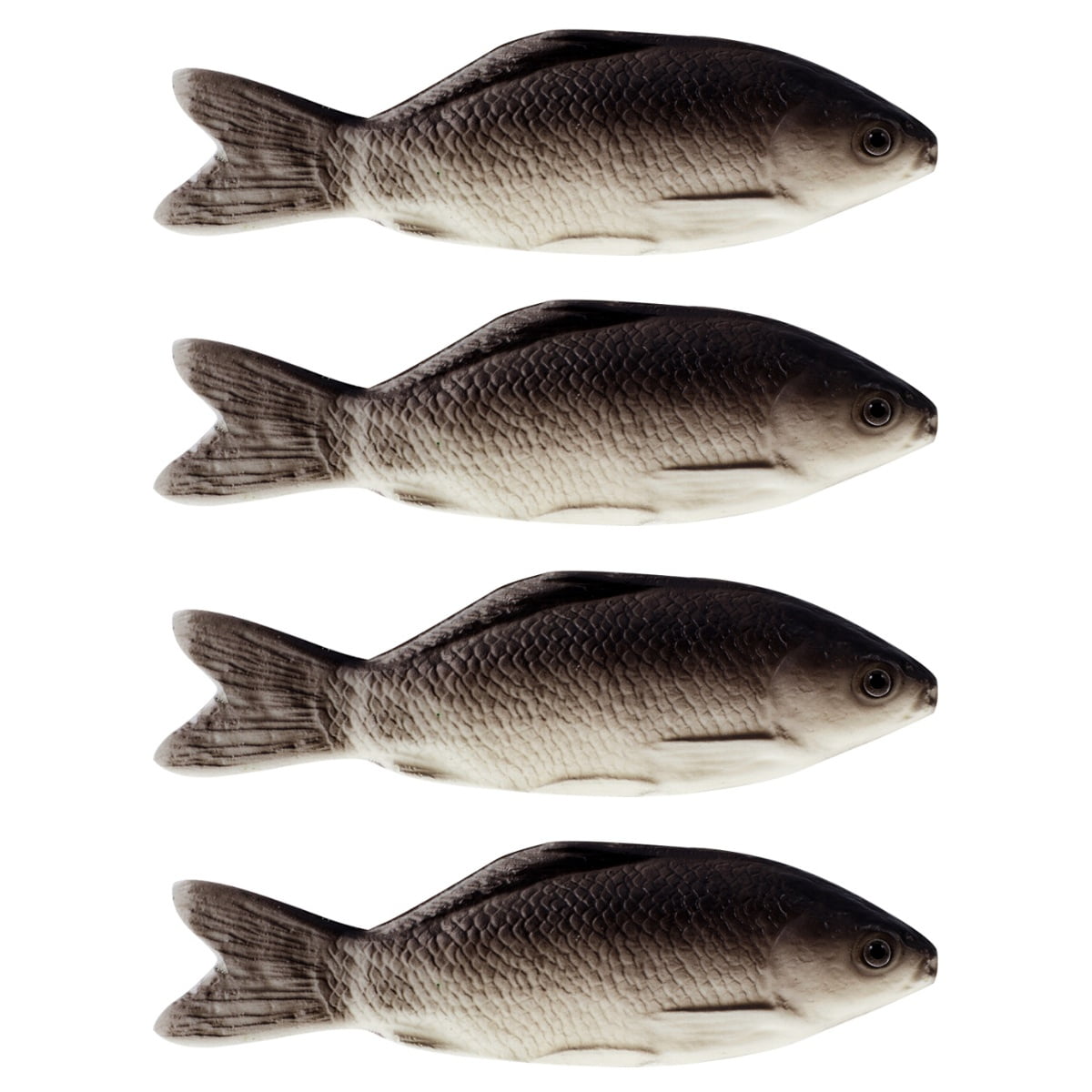 4 Pcs Fish Throw Pillows Fish Stuffed Toys Artificial Fish Toys ...