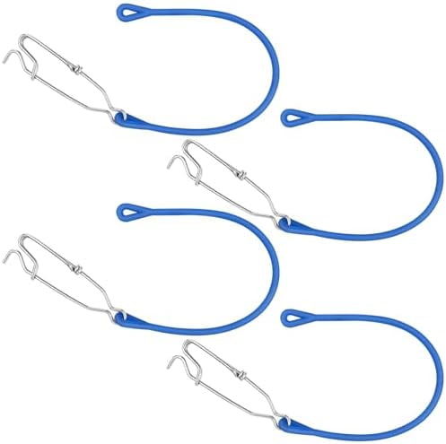 4 Pcs Fishing Downrigger Weight Snubber with Release Snap Weights Clips ...
