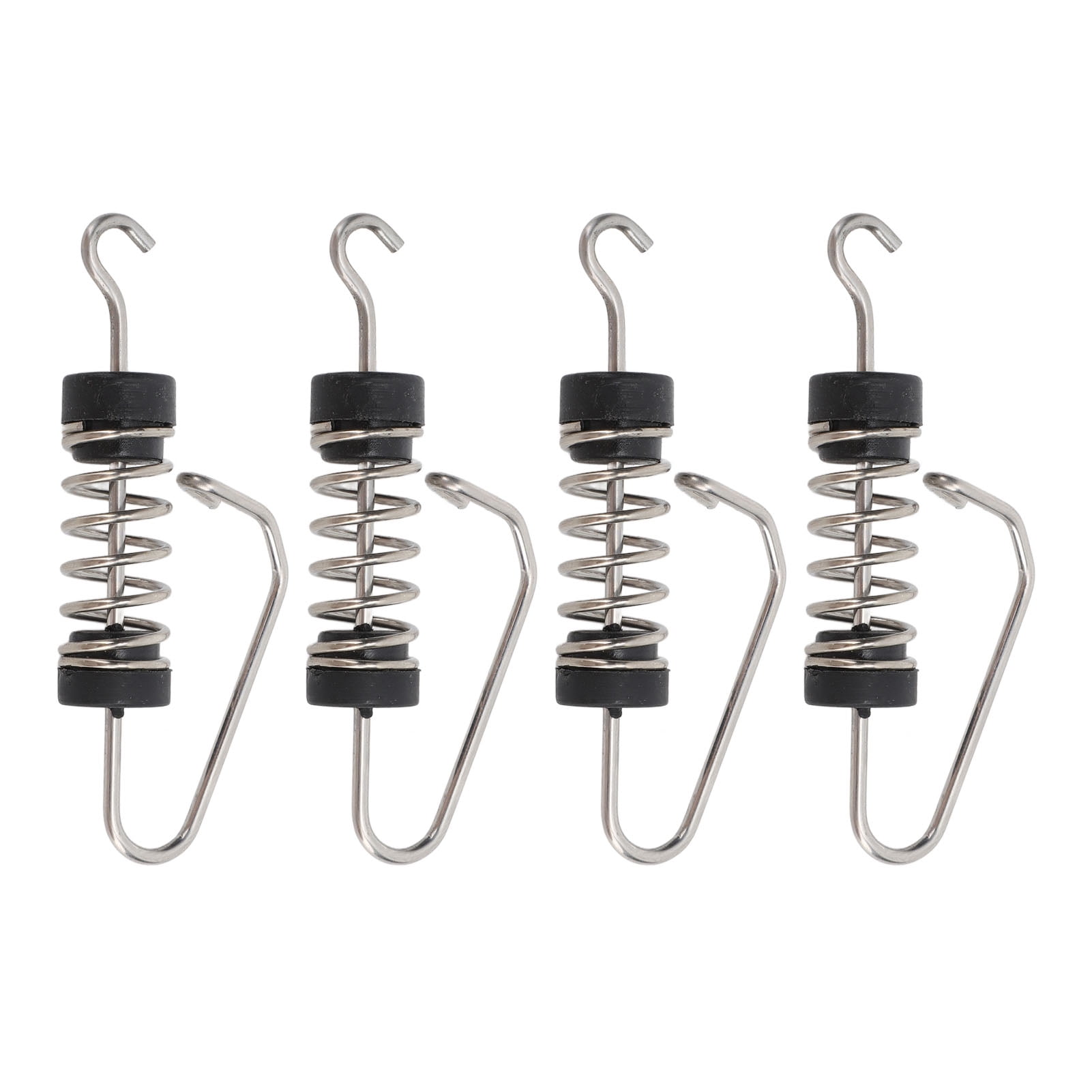 4 Pcs Fishing Flag Clips 316 Stainless Steel Spring Loaded Anti Slip ...