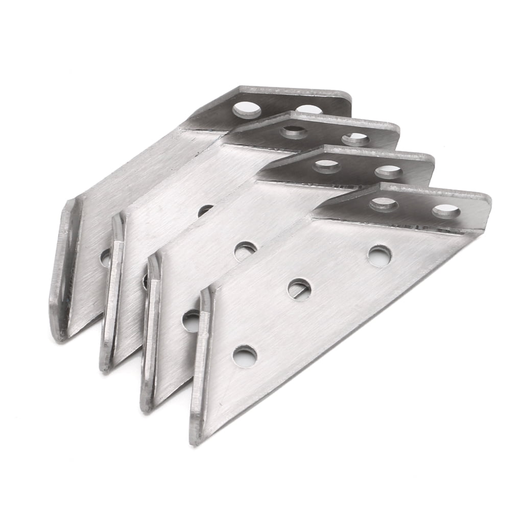 4 Pcs Fixed Bracket Corner Brace Stainless Steel 90 Degree Right ...